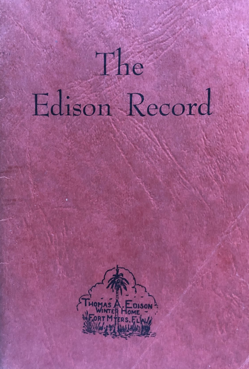The Edison Record | Edison Winter Home
